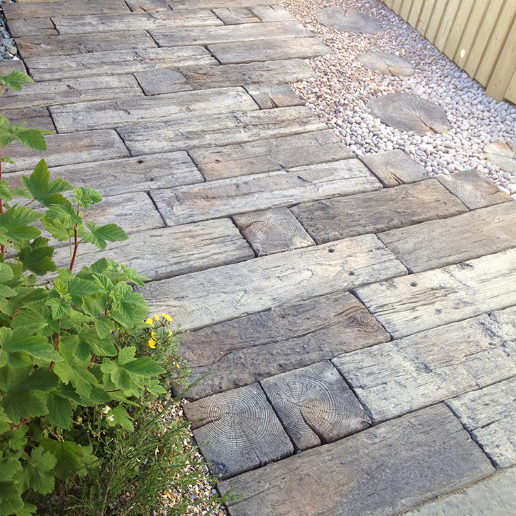 Timber Stone Pavers | Wood Finish Pavers with Durability of Stone