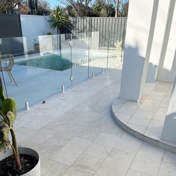 Beige Limestone Pavers | French Pattern Limestone Pavers Adelaide